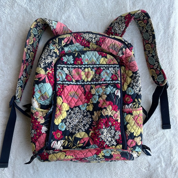 Vera Bradley | Bags | Vera Bradley Happy Snails Laptop Backpack | Poshmark